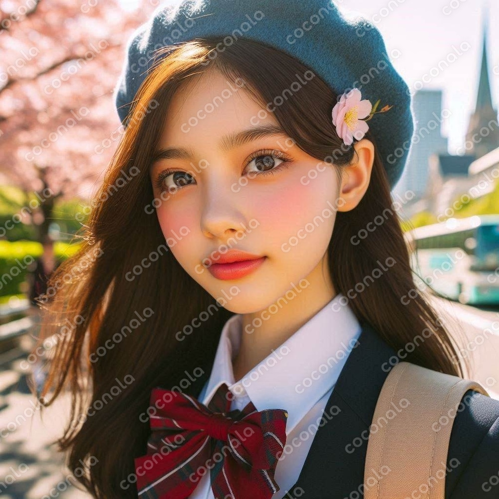 女子高生JK写真館アイドルモデル写真1 | ココナラコンテンツマーケット